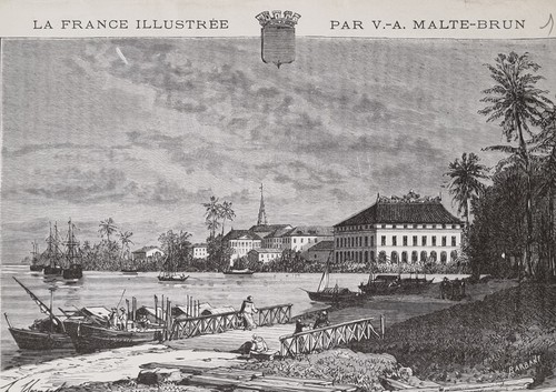 Saigon Print Asian Colonies Vietnam The Illustrated France V. A ...