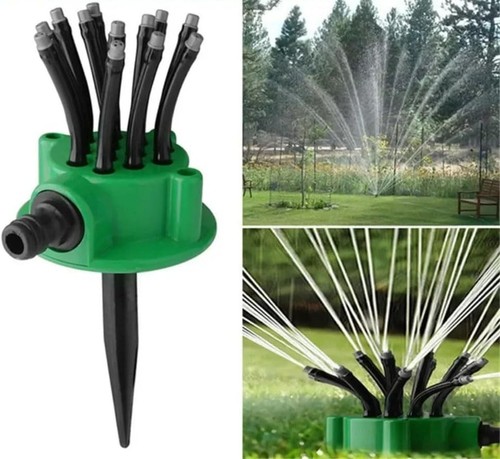 2pcs 360 Degree Garden Automatic Multi Sprinkler Garden Lawn Sprinklers ...