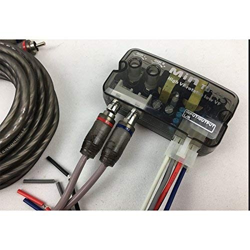 Car Stereo High to Low Line Speaker Level Converter Cable/Converter ...