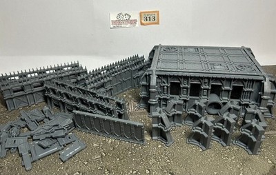 Warhammer 40k Terrain STC Hab Bunker + Stockades | eBay UK