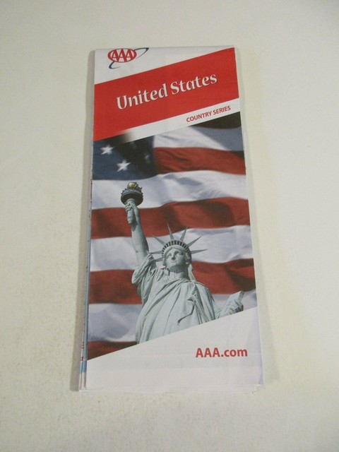 2009 AAA United States State Highway Travel Road Map-DR2 | eBay