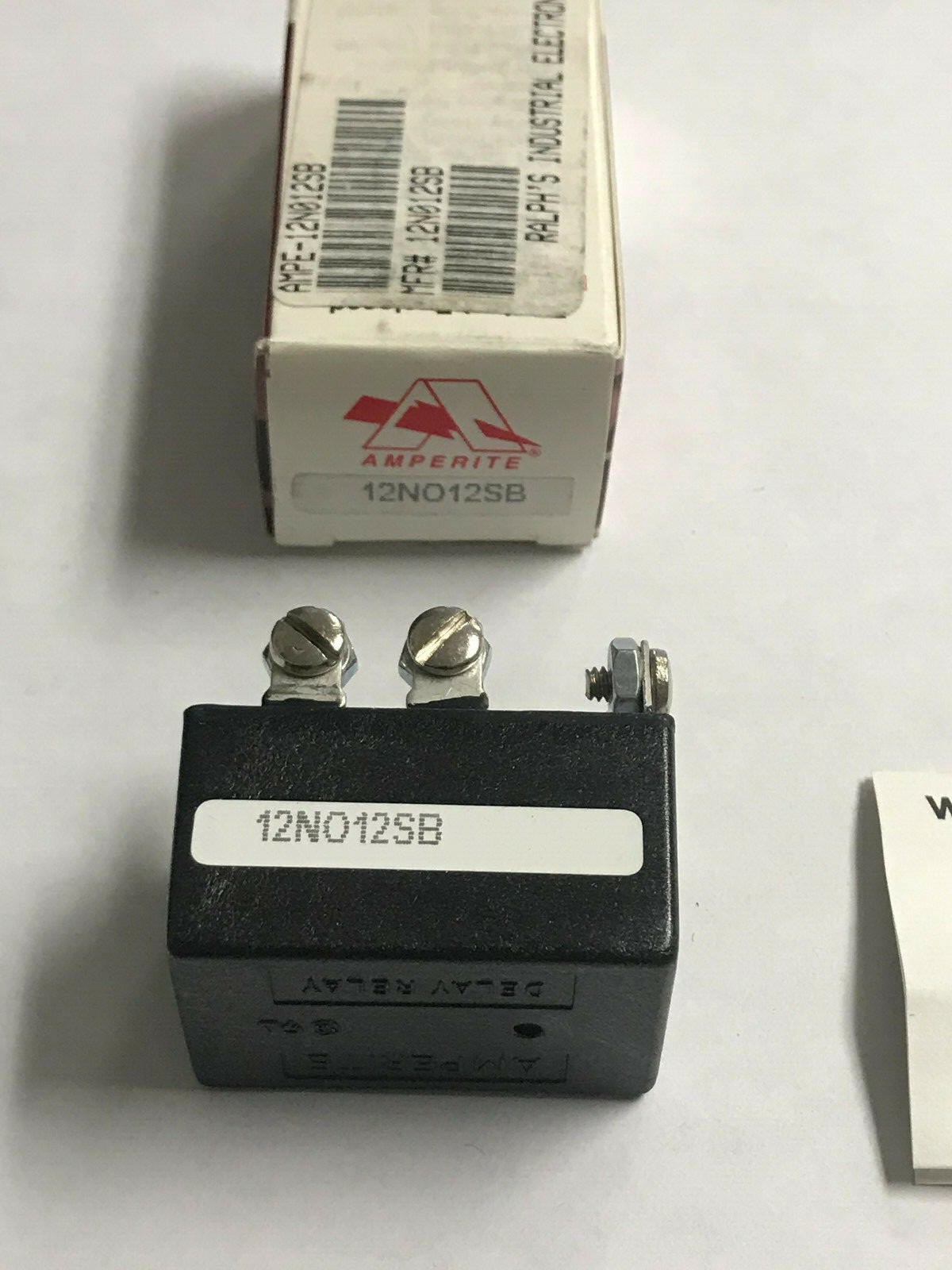 Amperite 12NO12SB Thermal Delay Relay 3A 115V 5945-01-492-2164 | eBay