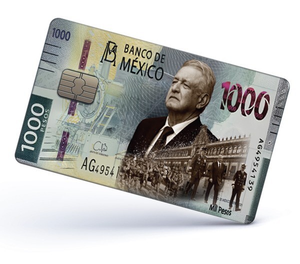 AMLO Credit Card Skin Cover Vinyl Stickers (4 Pack) Mexican PRESIDENT ...