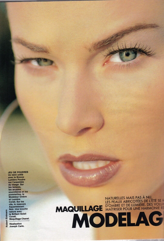 ELLE FRANCE 1993 ELAINE IRWIN MEGHAN DOUGLAS JULIE ANDERSON RENEE ...