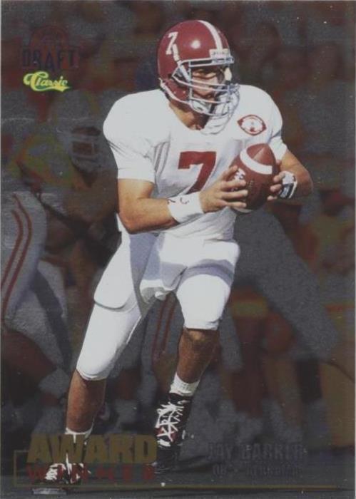 1995 Classic NFL Draft - Award Winner Jay Barker #105 Silver (RC) for ...