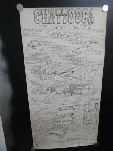 1979 William Nealy Chattooga River Whitewater Paddling Cartoon Map 1st ...