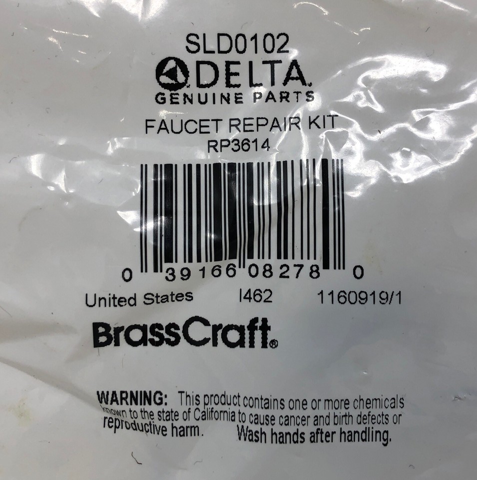 Delta Genuine Parts Faucet Repair Kit SLD0102 | eBay