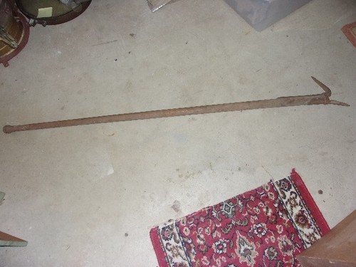 antqiue steel pike pole , ICE HARVESTING ,Fire Fighting , Logging ...