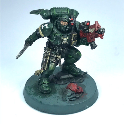 Lieutenant in Reiver Armour Space Marine - Painted - Warhammer 40K ...