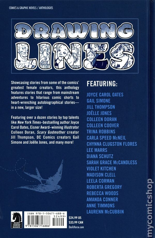 Drawing Lines HC An Anthology of Women Cartoonist #1-1ST NM 2020 Stock ...