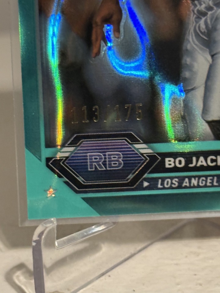 2023 Topps Composite Bo Jackson Chrome Aqua Lava Refractor /175 Raiders ...