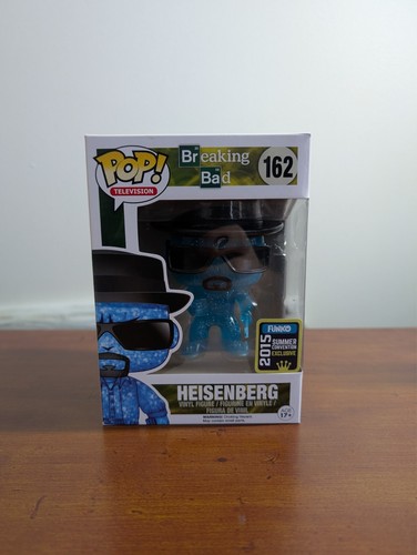 Funko Pop Breaking Bad Heisenberg Blue Crystal 2015 SDCC Shared w/ Hard ...