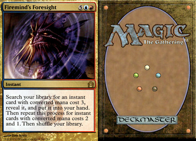 Magic the Gathering -MTG- Firemind's Foresight | eBay