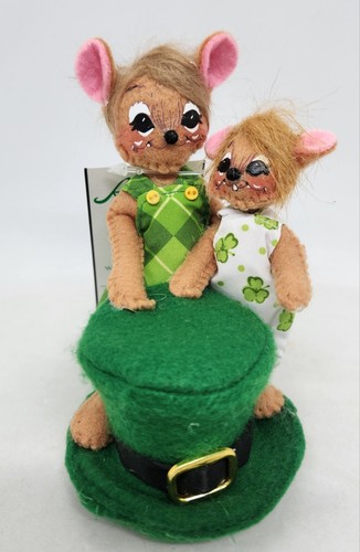 NWT 2020 Annalee St Patrick's Day Doll - 5" Shamrock Buddies - Mouse ...
