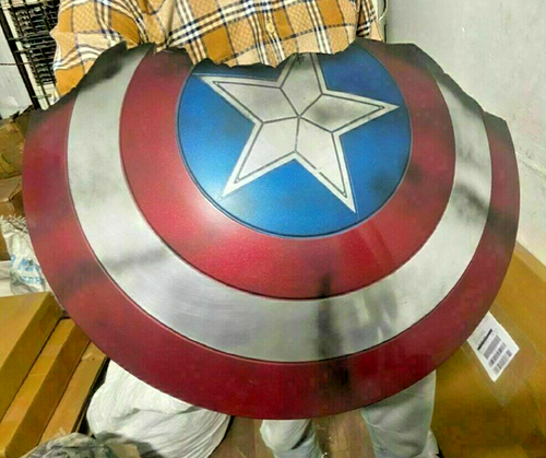 Captain America Endgame Broken Shield Handmade Iron Armor Battle Ready ...
