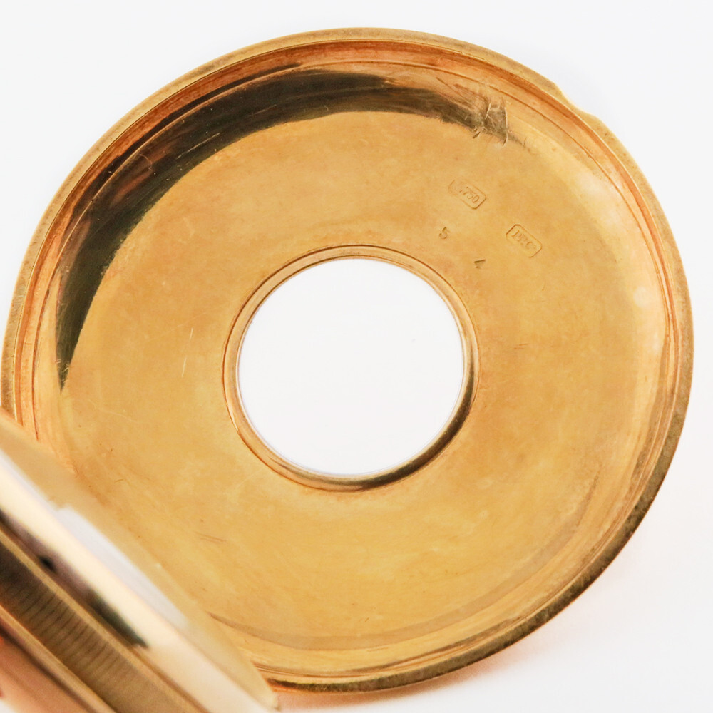 Patek Philippe 18K Demi-Hunter HC Mustache Lever Wolf Teeth Pocket ...