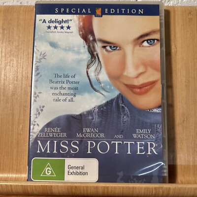 Miss Potter DVD Renee Zellweger Special Edition (S7.3) | eBay Australia