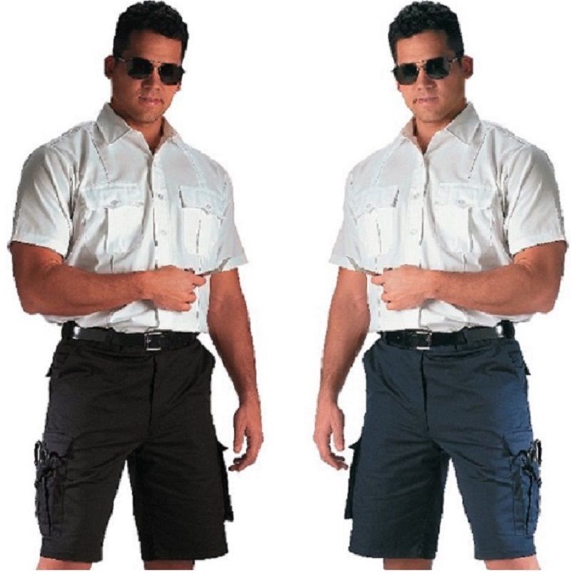 HERO SALE! EMT EMS Shorts Uniform Cargo NAVY & BLACK Tactical 7 PKT ...