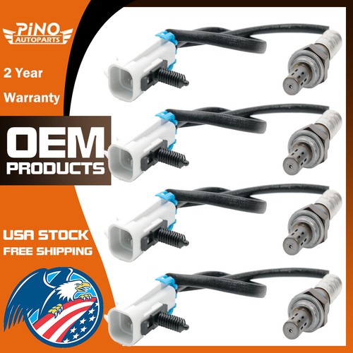 234-4668 Pack 4X Oxygen O2 Sensor for 2003-2015 Buick Cadillac ...