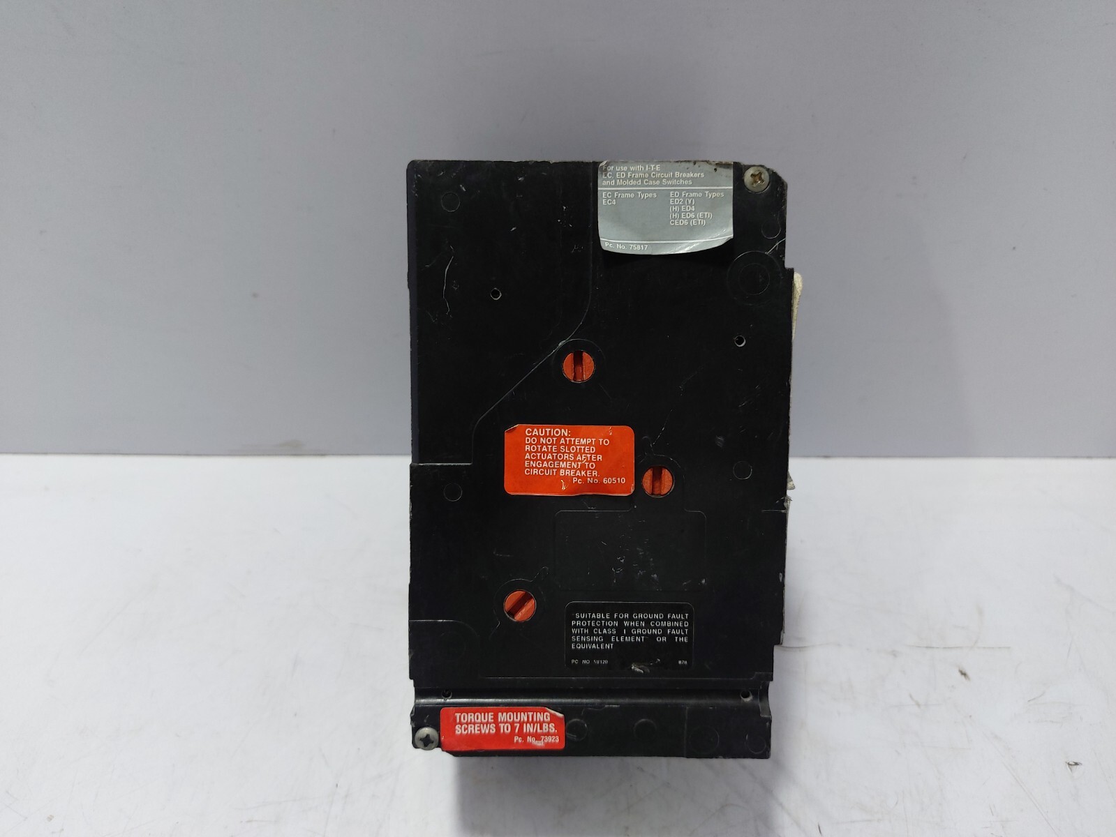 Siemens LN1E100 Circuit Breaker ED43B050 50A 480V~ 3Pole | eBay