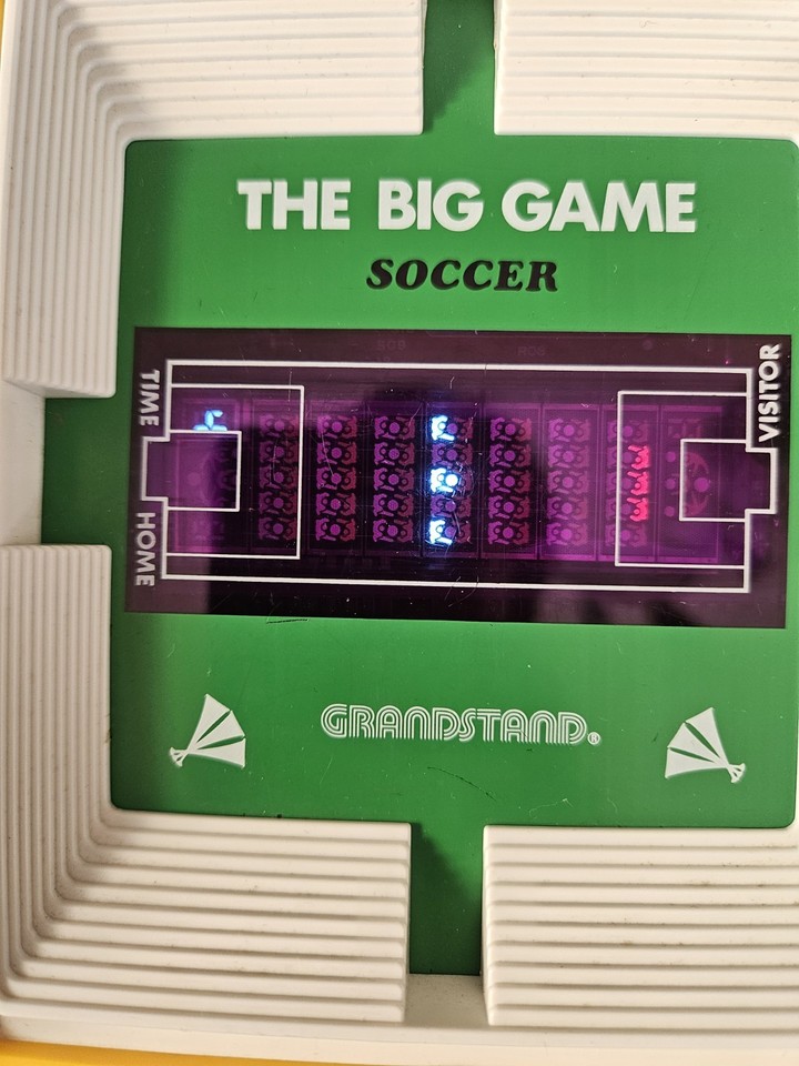 Vintage Grandstand The Big Game Electronic Soccer 1981 Boxed | eBay UK