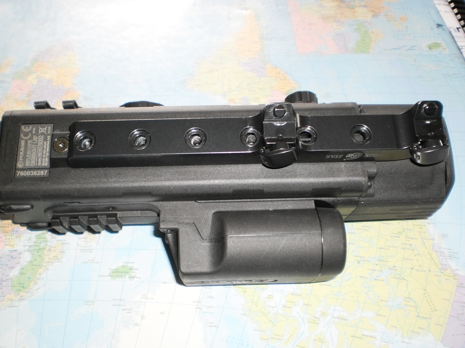 PULSAR Scope to Blaser QD 100% Steel Saddle Mount for Blaser R93 R8 LRS ...