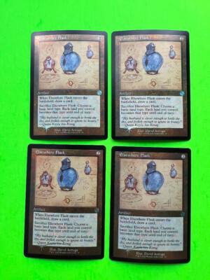 MTG The Brothers' War ( Elsewhere Flask ) Schematic FOIL Retro Frame 4 ...