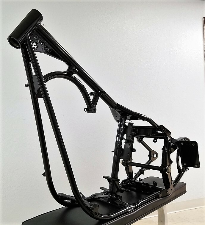 12" USA Made Softail Motorcycle Frame | Chopper | Twin Cam Softail ...