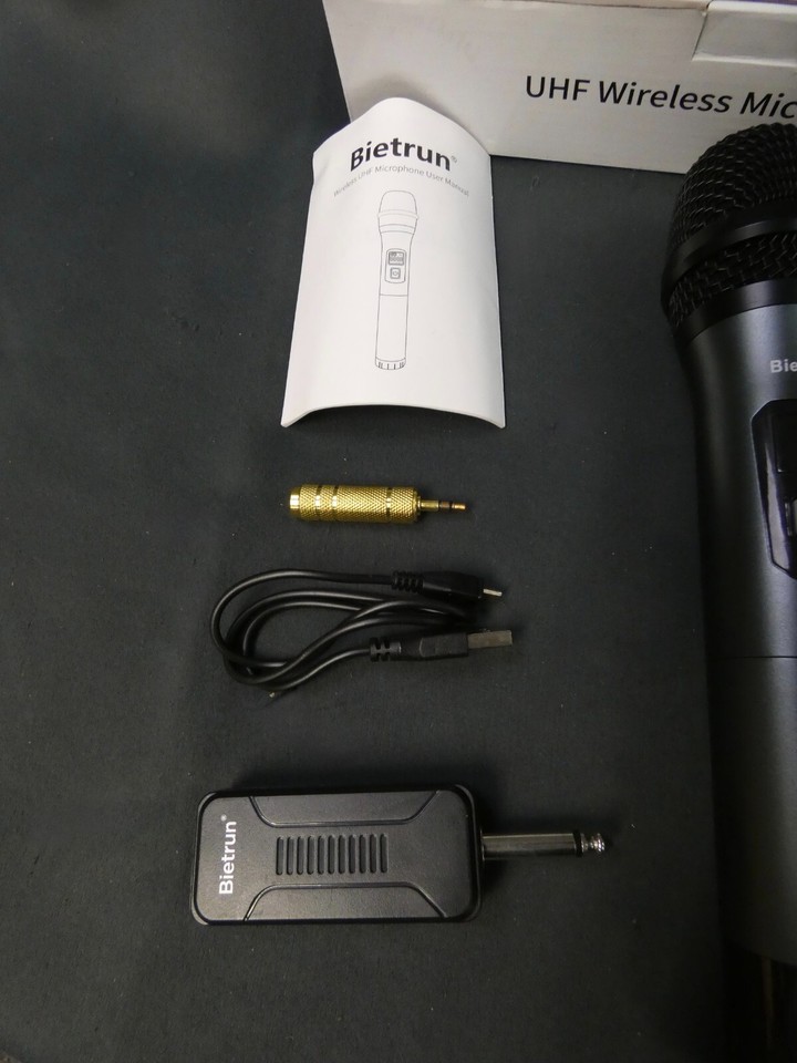 Bietrun UHF Wireless Microphone and Receiver | eBay