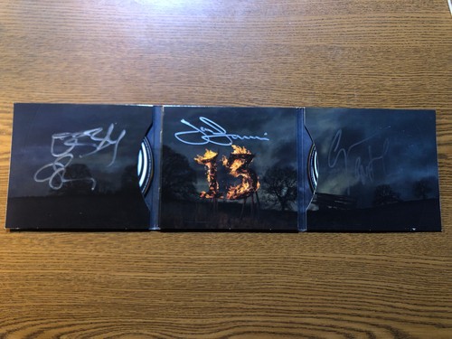 BLACK SABBATH signed 13 CD set by 3 Ozzy Osbourne Geezer Butler Tony ...