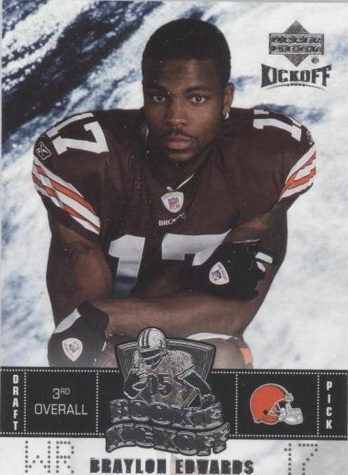 2005 Upper Deck Kickoff - Rookie Kickoff Braylon Edwards #106 (RC) for ...