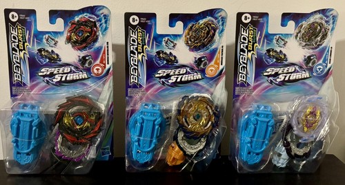 Beyblade Burst Surge SPEED STORM Set Of 3 - Raid Luinor L6/ Mirage F6 ...