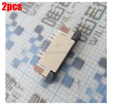 2Pcs Ffc/Fpc Connector Pitch 1.0MM Bottom Contact 8Pin New Ic vp | eBay