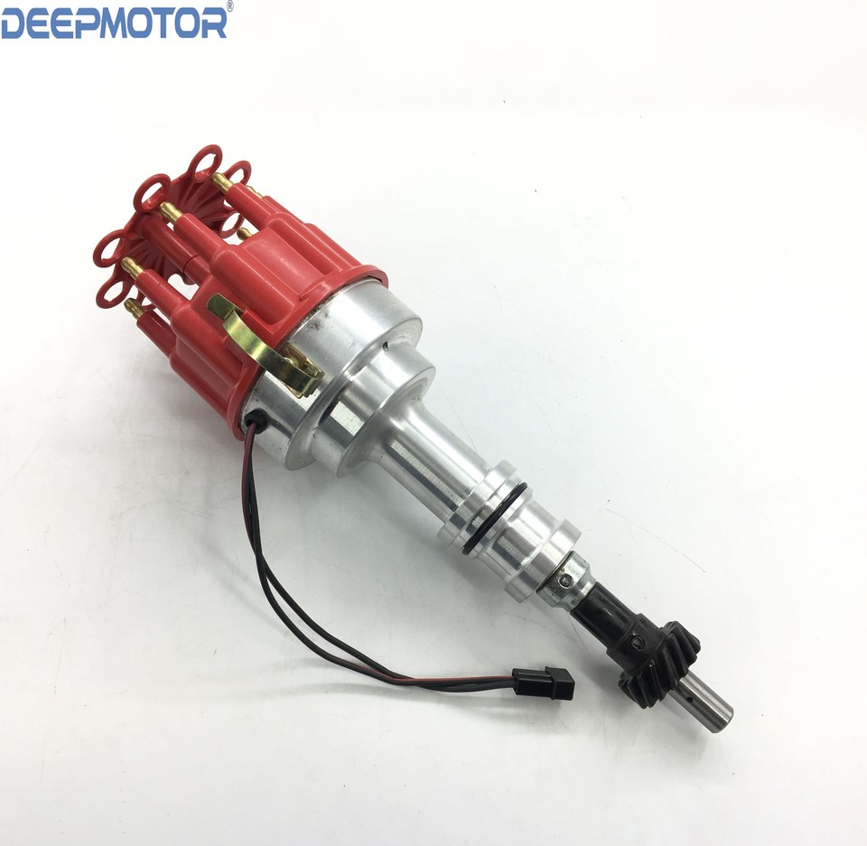Deepmotor Billet Distributor Ignition Box Coil for Ford SBF 351 ...