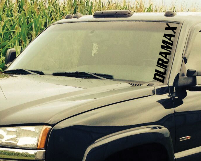 Duramax Windshield Stickers
