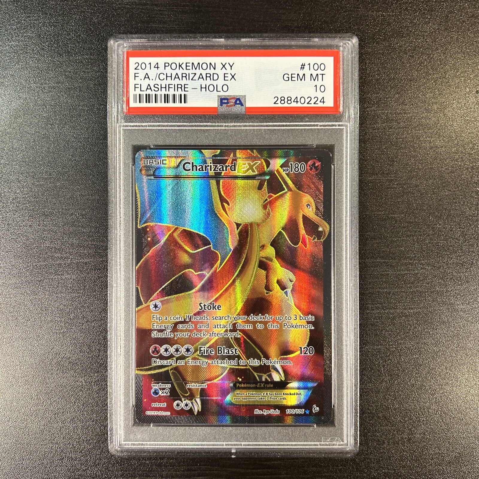 Charizard EX 2014 XY: Flashfire #100/106 Holo (Full Art) Price Guide ...