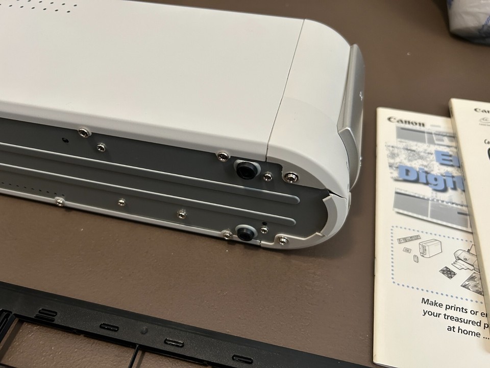 Canon CanoScan FS-4000 US Film Scanner | WITH FILM TRAYS, CABLES ...