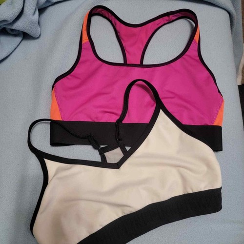 ×2 M Victoria's secret PINK ultimate no sports bra & victoria sport ...