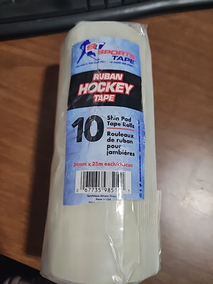Ruban Hockey Tape, 24mm x 25m, Clear, (10-Pack) | eBay