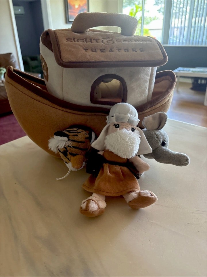 Unipak Noah's Ark Plush Play Set with Animals | eBay