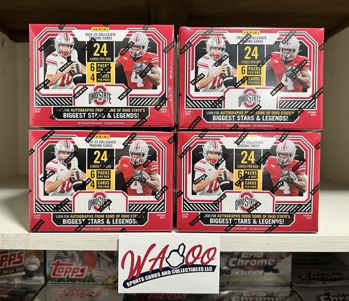 2025 Panini Ohio State Collegiate NIL Sealed Blaster Box Lot Of 4x ...