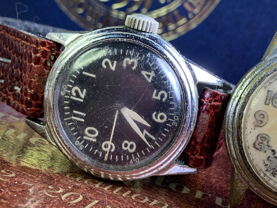 🇺🇸VINTAGE ELGIN MILITARY WATCH LOT WW2 Two Run 2FIX WE’VE MANY MORE ...