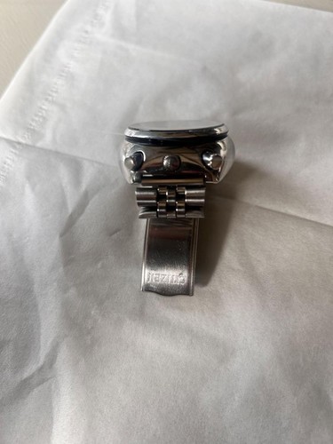 Citizen Bullhead 4-901053 Automatic 38mm Blue Dial Chronograph Mens ...