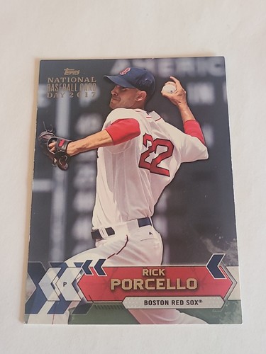 2017 Rick Porcello Topps National Baseball Card Day #BOS-4 | eBay
