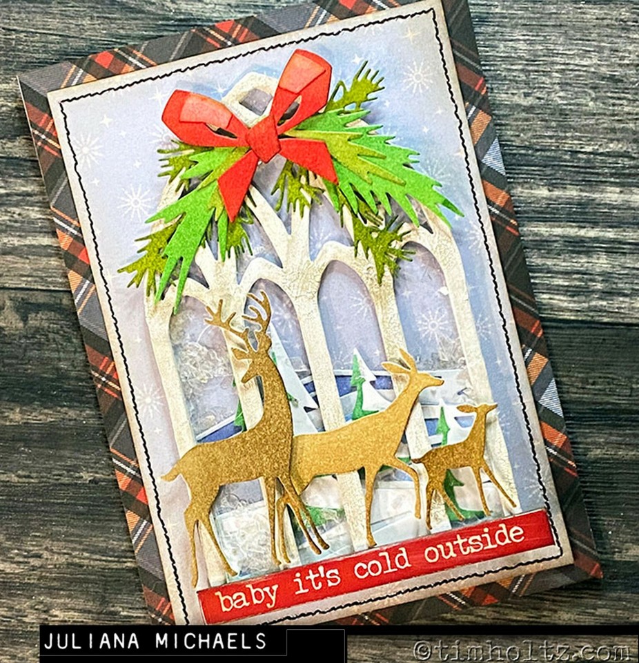 Sizzix Thinlits Darling Deer #664968 4pk set Retail $14.99 by Tim Holtz | eBay