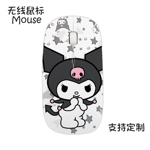 Cartoon Kuromi USB Wireless Mouse Computer Notebook PC Laptop Mouse ...