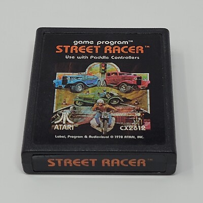 Street Racer (Atari 2600) CLEANED & TESTED | eBay