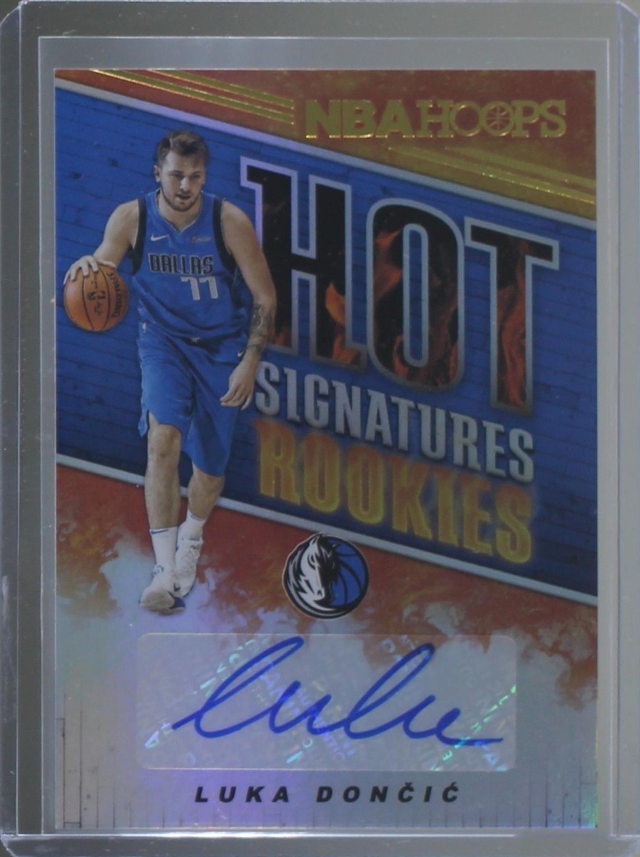 2018-19 Panini NBA Hoops - Hot Signatures Rookies #HSR-LD Luka Dončić ...