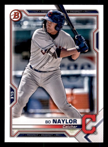 2021 Bowman Bo Naylor #BP-124 Cleveland Indians | eBay