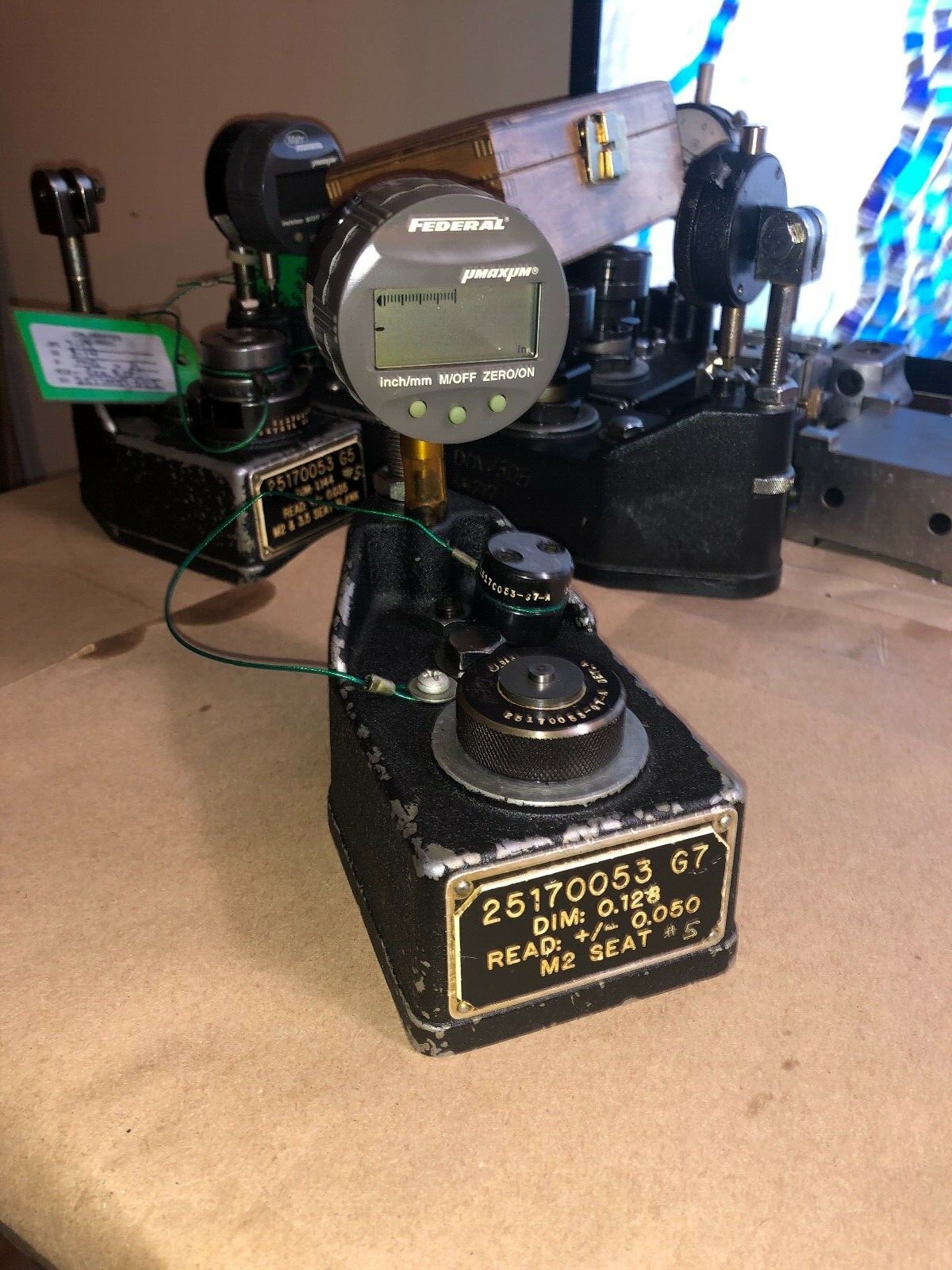 DOW GAGE MODEL 10 FEDERAL UMAXUM INDICATOR EDI 11061 | eBay